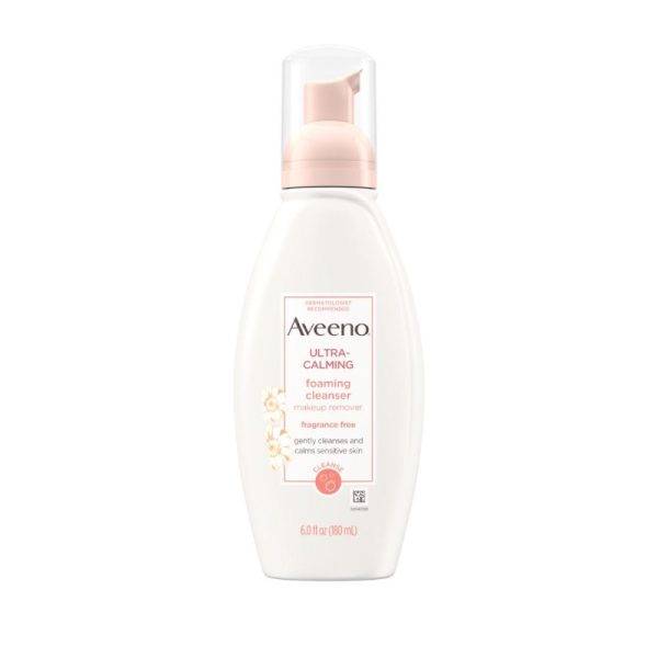Aveeno Ultra-Calming Foaming Facial Cleanser - Kiki Beauty